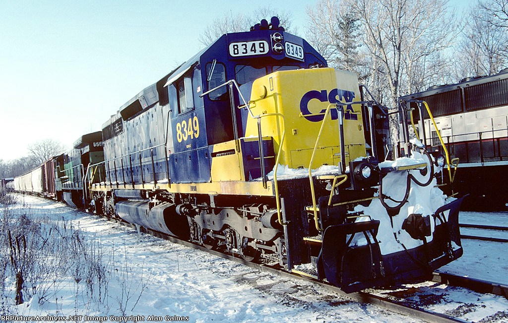 CSX SD-40M-2 8349